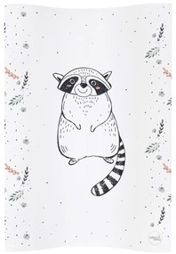 CEBA Podložka přebalovací 2-hranná měkká COSY (50x70) Raccoon