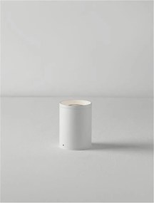 NV 9136179 Venkovní stropní svítidlo DARA bílý hliník skleněný difuzor LED 9W 3000K 100-240V 120st. IP54 - NOVA LUCE
