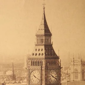 Plakát úžasné stavby, Big Ben, č.099, 50.5 x 36 cm