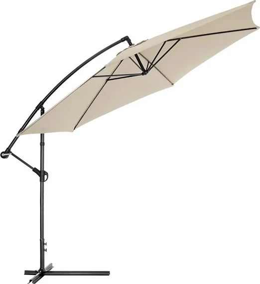 Béžový polohovatelný slunečník Avenberg Sunny