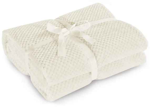 Bílé deky a plédy se slevou | Biano